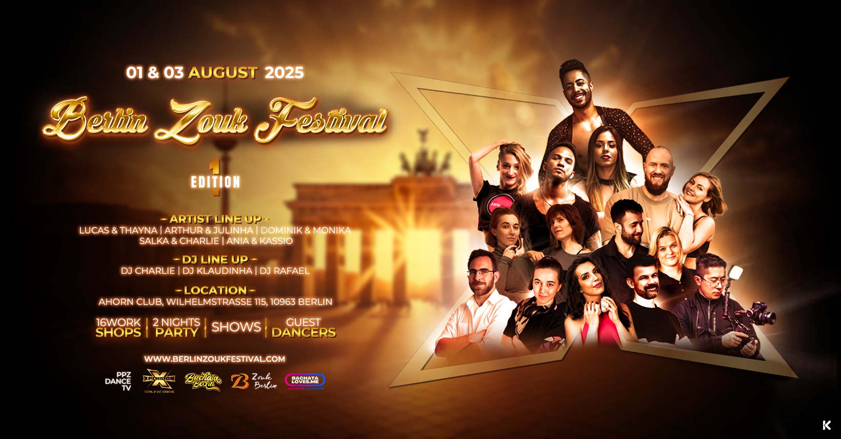 Berlin Zouk Festival 2025 - LatinPlanner