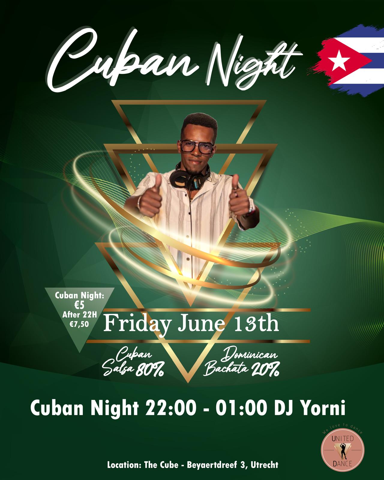 Friday: Cuban Night - LatinPlanner