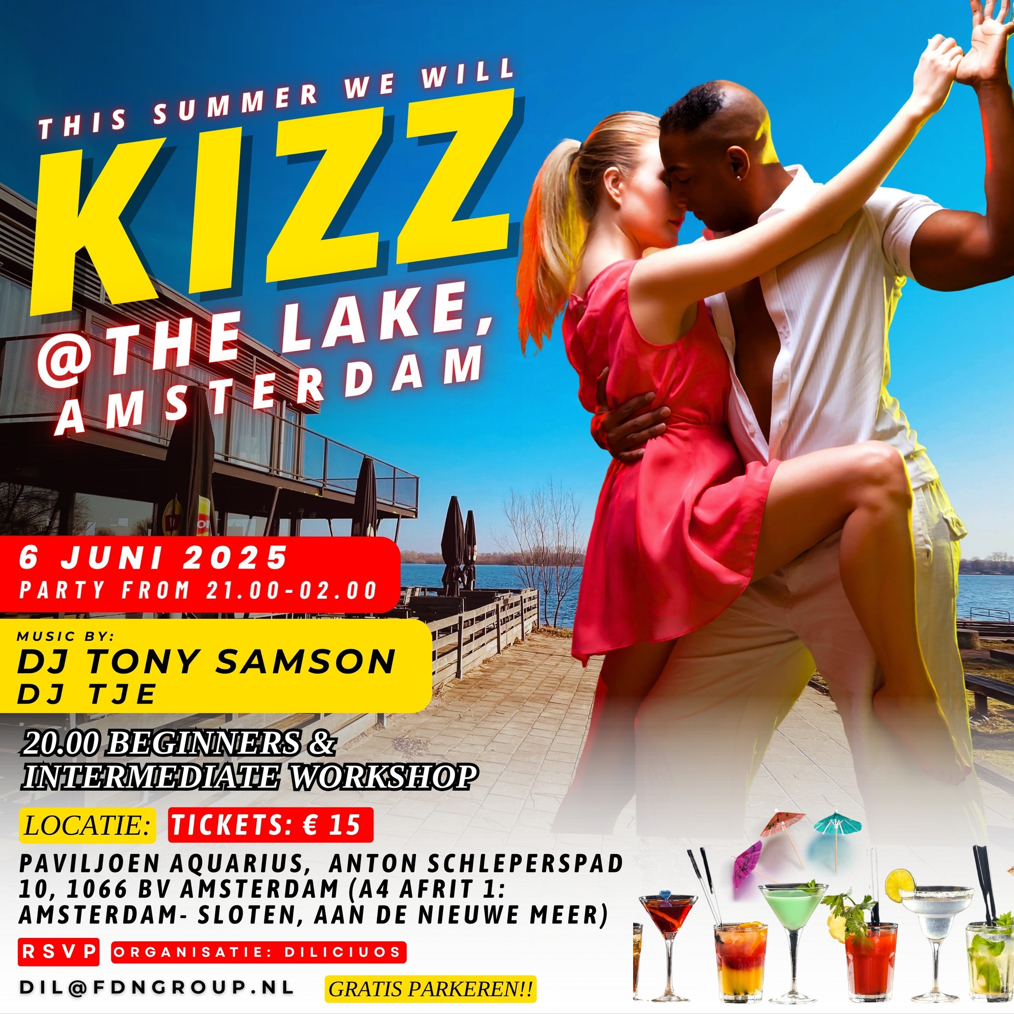 KIZZ at the Lake, Amsterdam - LatinPlanner
